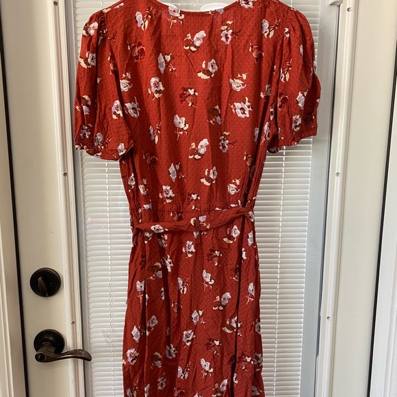 Universal Thread | Dresses | Womens Vneck Buttonfront Tie Dress | Poshmark